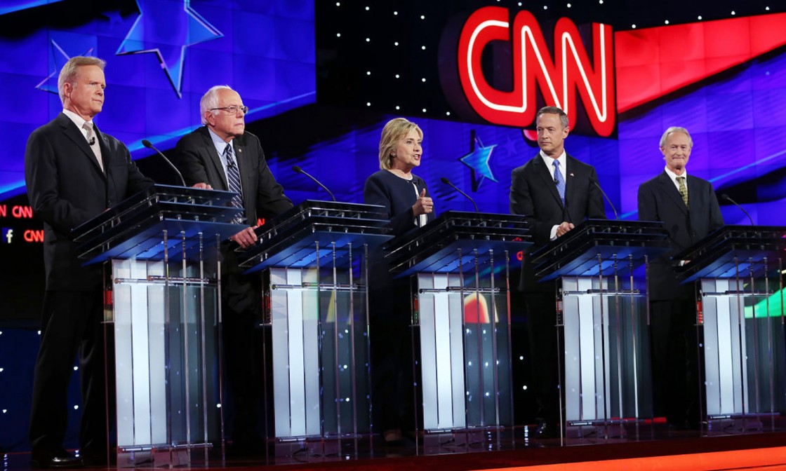 Cnn Las Vegas Democratic Debate Clickspring Design